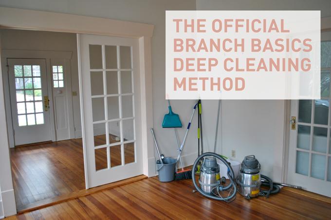 Official Branch Basics Deep Cleaning Method